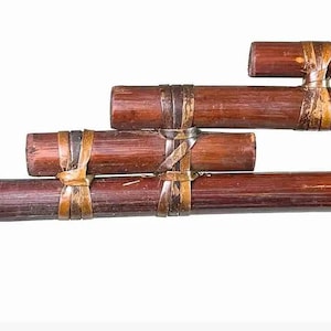 Bamboo Textile Hangers - Step End Style - 20" Interior Width - Etsy