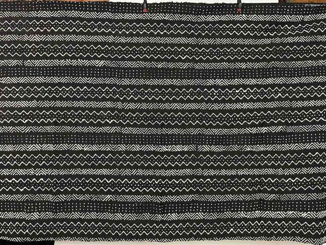 Contemporary Batik Mudcloth Mali African Textile | 65" X 39" - Etsy
