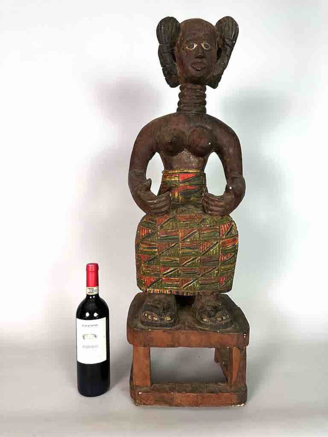 Very Large Ashanti Mother and Child Spirit Statue | 33" - Etsy