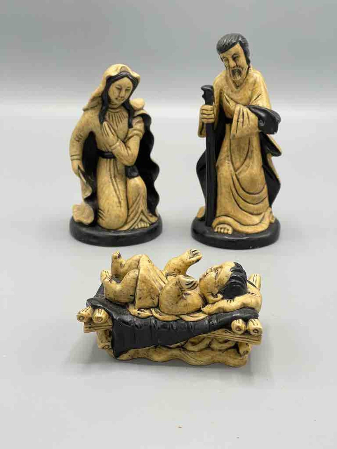 3-piece Soapstone Nativity - Viet Nam - Etsy