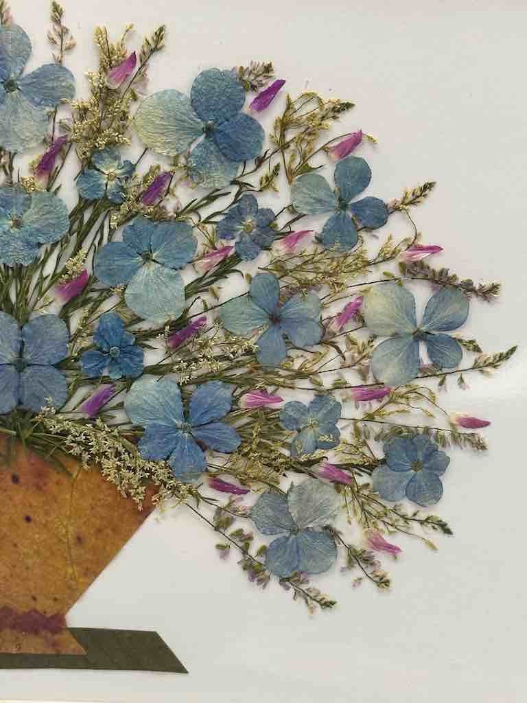 Handmade Pressed Dried Real Flower Framed Collage Floral - Etsy