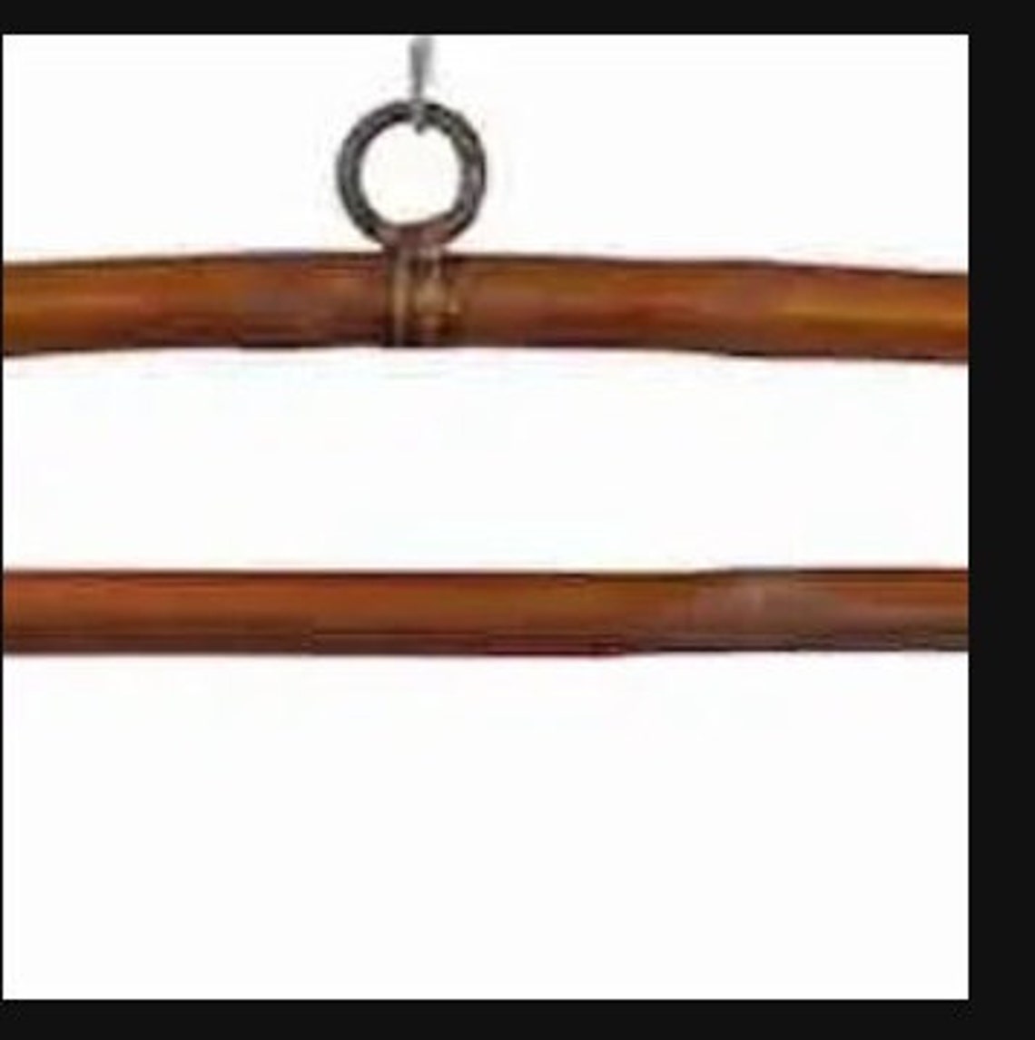Bamboo Textile Hangers - Detachable Bar Style - 24" Interior Width - Etsy