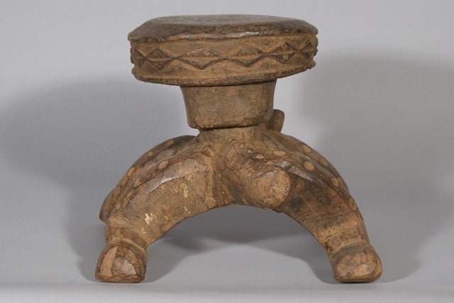 Original Authentic Vintage Animal Wood Stool-nigeria - Etsy