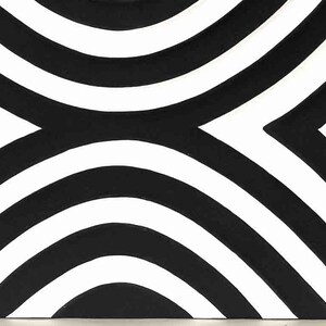 Imigongo Royal Tutsi Rwanda Black & White Geometric Tableaux | 12 X 15 ...