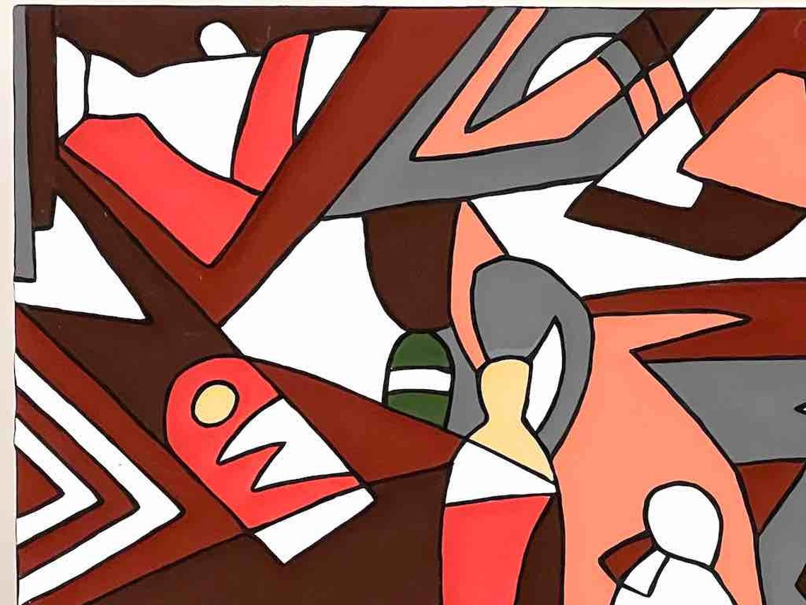 Imigongo Royal Tutsi Rwanda Geometric Tableaux | 12 X 16" - Etsy