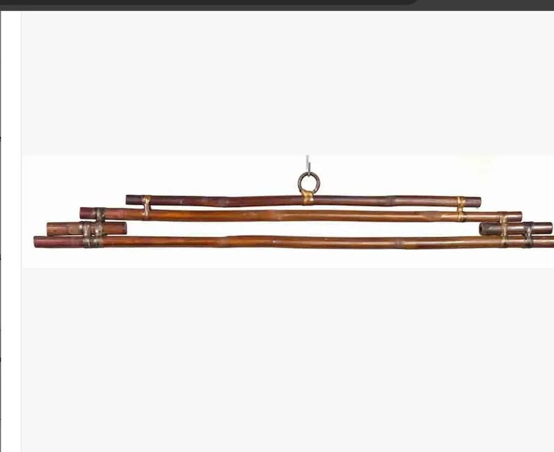 Bamboo Textile Hangers - Step End Style - 20" Interior Width - Etsy
