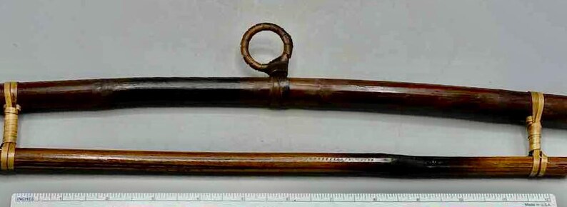 Bamboo Textile Hanger for 12" Wide Tapestry - Raised Center Style - Etsy