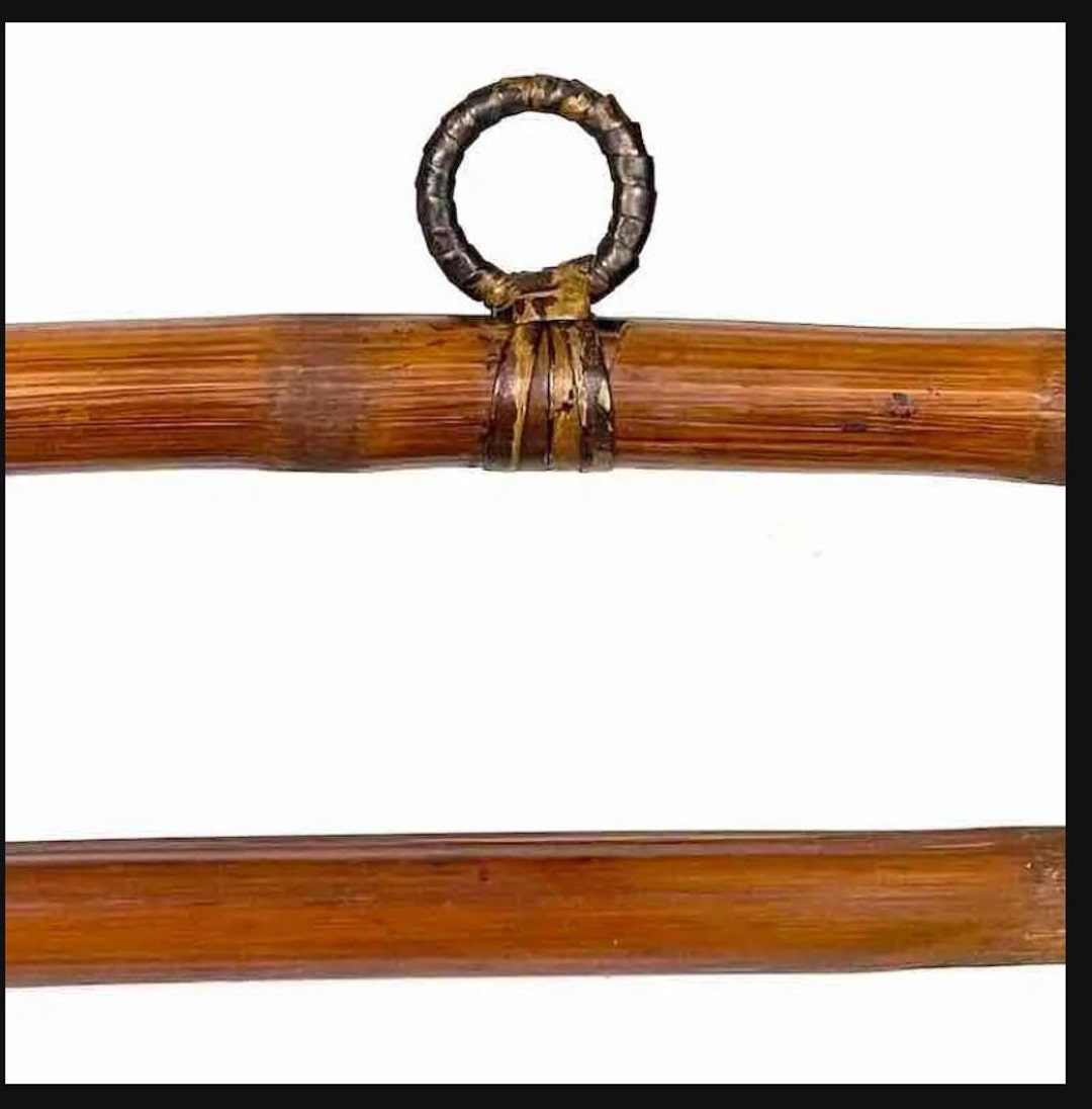 Bamboo Textile Hangers Detachable Bar Style 24 Interior Width - Etsy