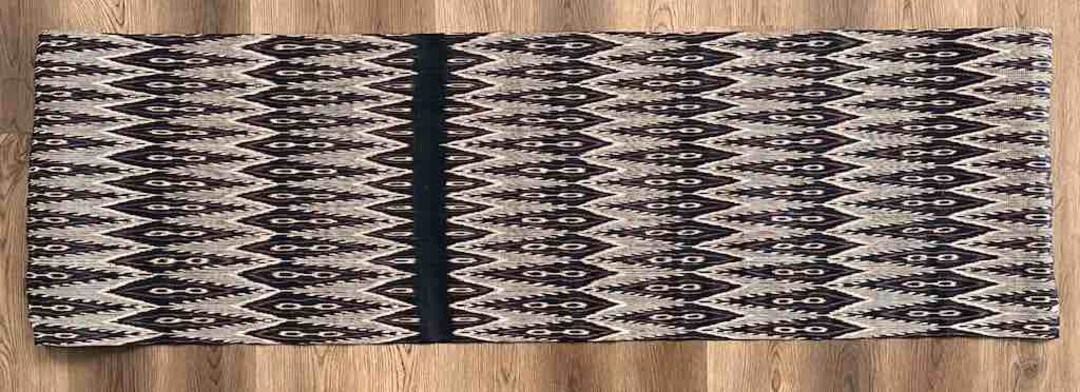 Long Black & White Philippine Abaca Textile Roll | 2 1/4 Yards - Etsy