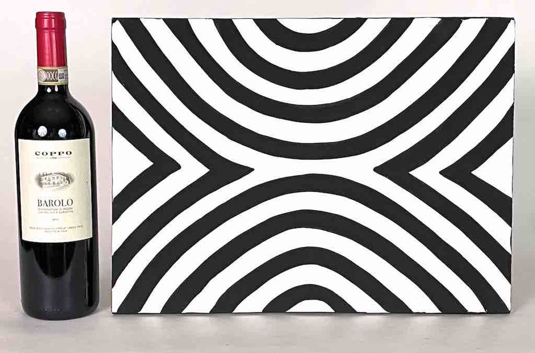 Imigongo Royal Tutsi Rwanda Black & White Geometric Tableaux | 11 X 15 ...