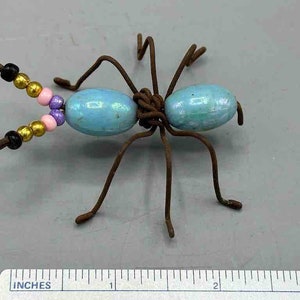 Beaded Wire Decor African Small Pastel Ant Insect - Etsy