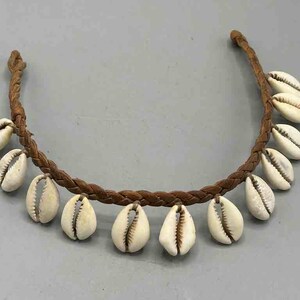 Hanging Cowrie Shell Braided Leather Clasp Bracelet - Mali - Etsy