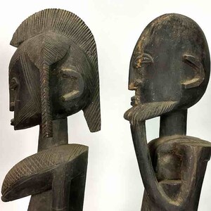 Dogon In-line Primordial Couple Ancestor Spirit Statue | 23" - Mali - Etsy