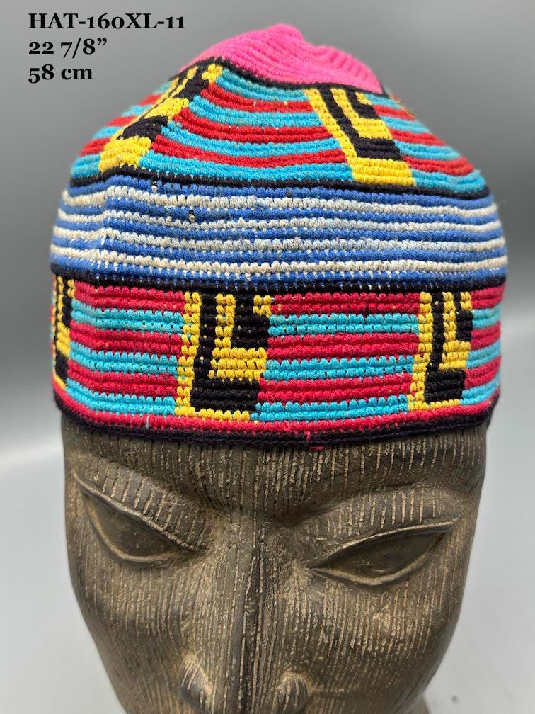 Handwoven Cotton African Kufi Men's or Women's Hat - Wide Variety of ...