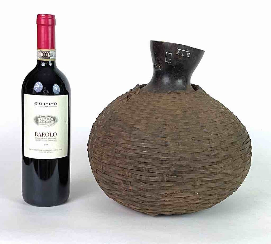 Vintage Tutsi Basket-weave Covered Gourd Container - Burundi - Etsy