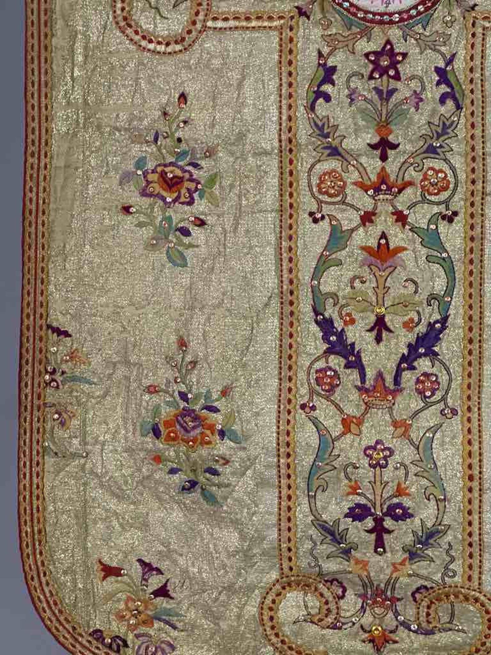 Antique Vietnamese Catholic Sacred Heart Cross Design Chasuble ...