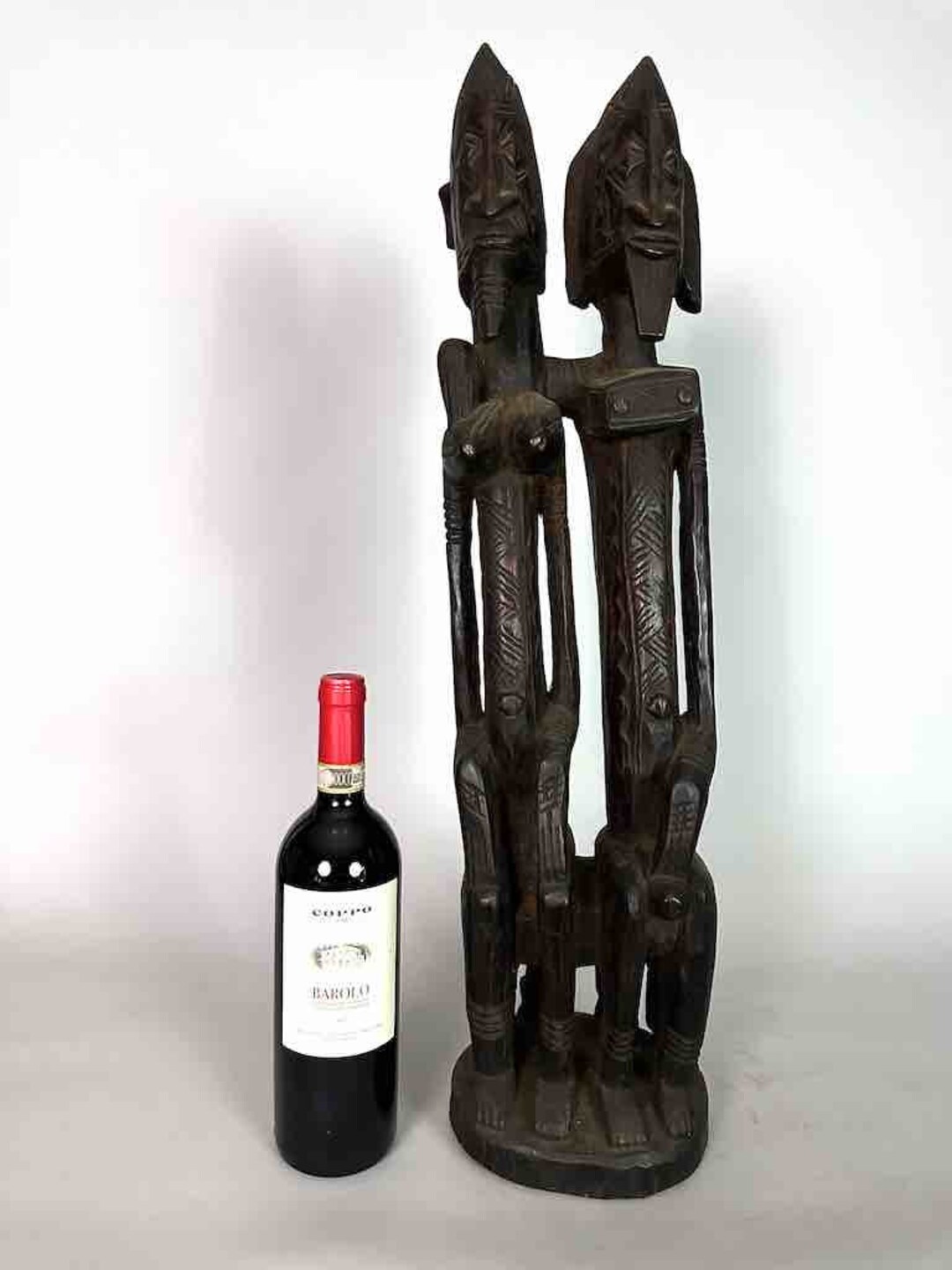 Dogon Primordial Couple Ancestor Spirit Statue | 27" - Mali - Etsy
