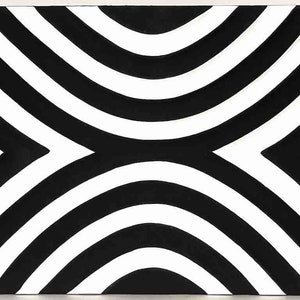 Imigongo Royal Tutsi Rwanda Black & White Geometric Tableaux | 12 X 15 ...