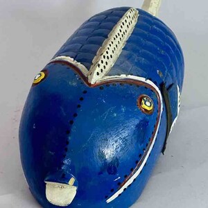 Tall Bozo Blue Fish Puppet Sculpture 19 - Etsy
