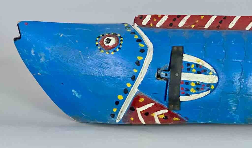 Full Size Bozo Blue Fish Puppet Sculpture 30 - Etsy