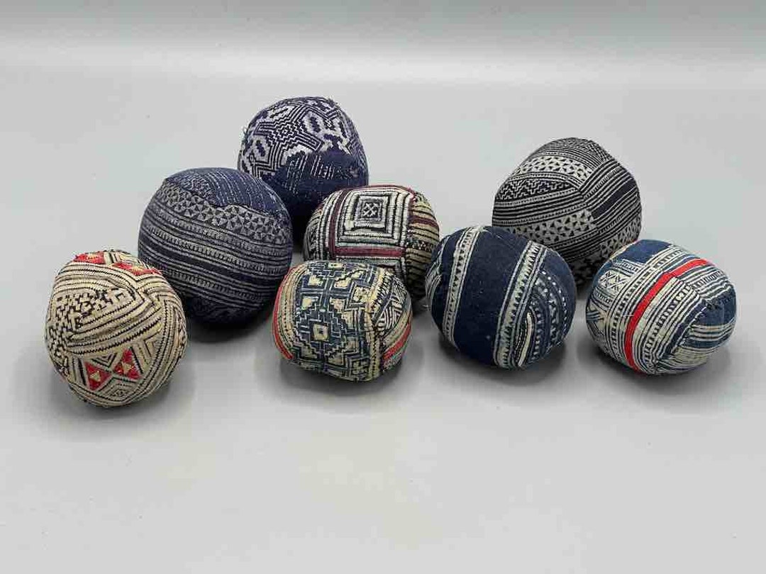 Hmong Tribal Vietnamese Vintage Cloth Ball - Etsy