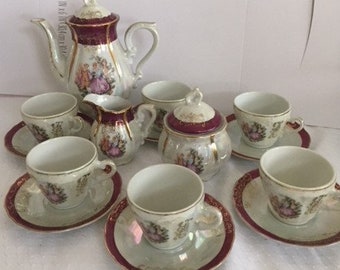 Elegant tea set | Etsy