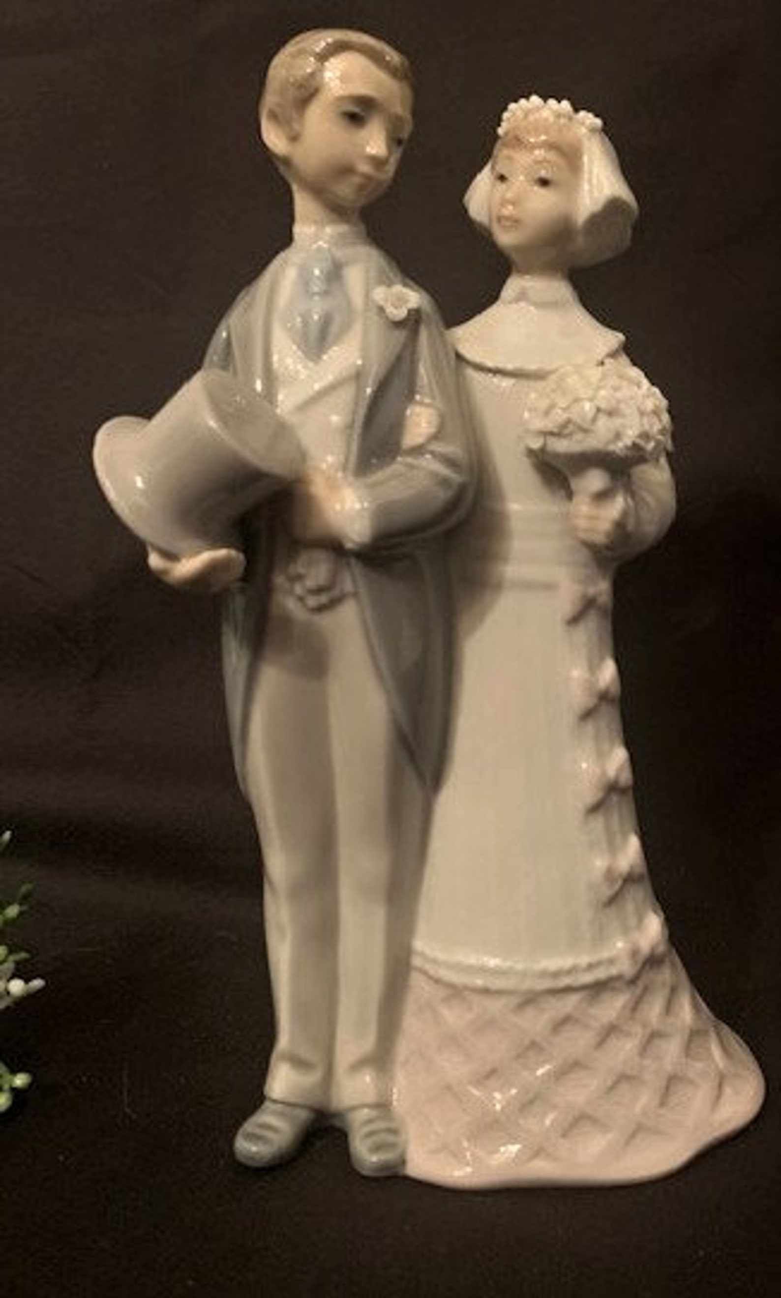 Vintage Lladro Bride and Groom Figurine -wedding Couple- Anniversary ...