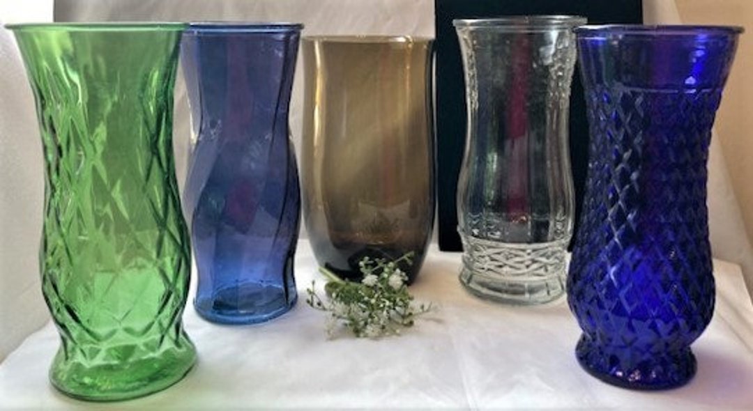 Vintage Collection of Variety Colors and Style Flower Vase - Etsy