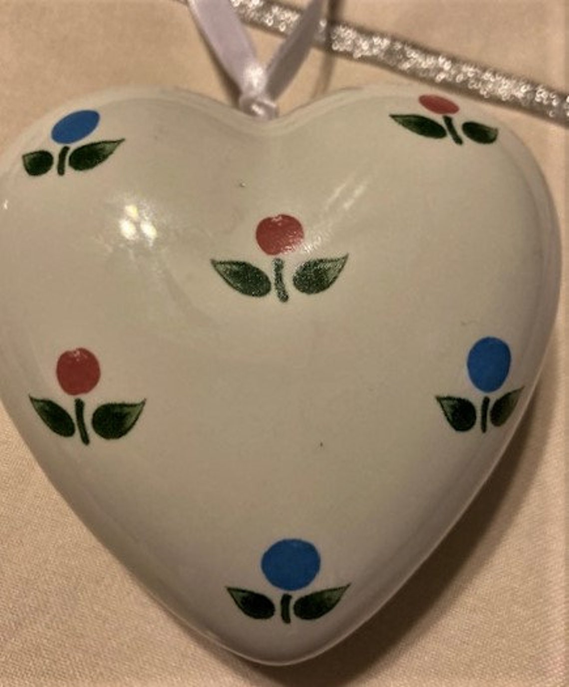 Vintage Heart Shaped Ceramic Pomander Potpourri Variety | Etsy