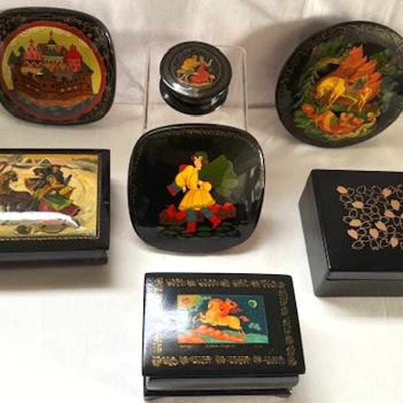 Russian Lacquer - Etsy