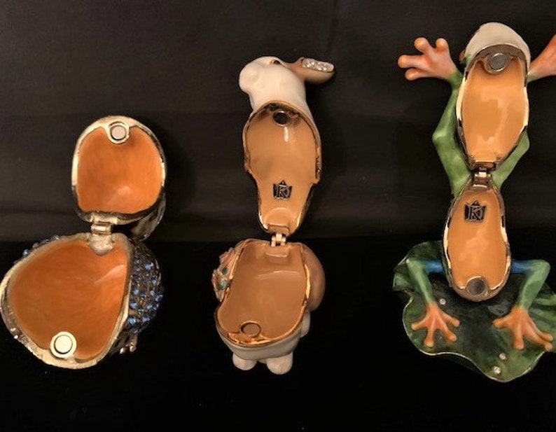 Vintage Kingspoint Design kd Trinket Box - Etsy