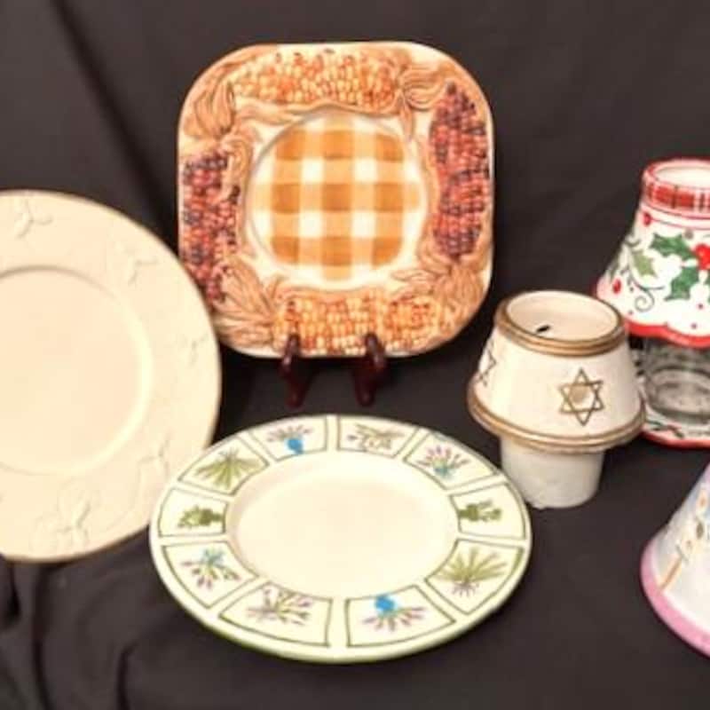 Candle Shade With Plate - Etsy