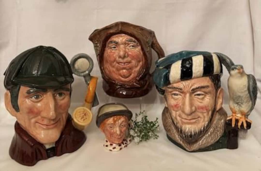Vintage Royal Doulton Collection of Large Porcelain Friar Tuck- the ...