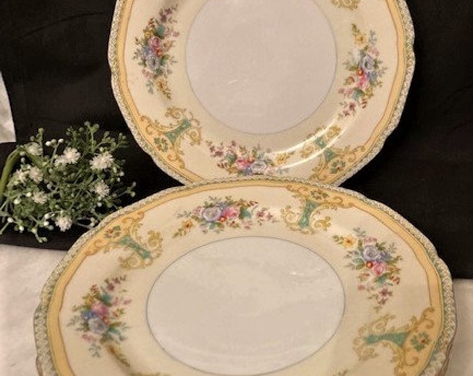 Vintage Mimosa Pattern by Noritake Set of 4 Luncheon Plates ...