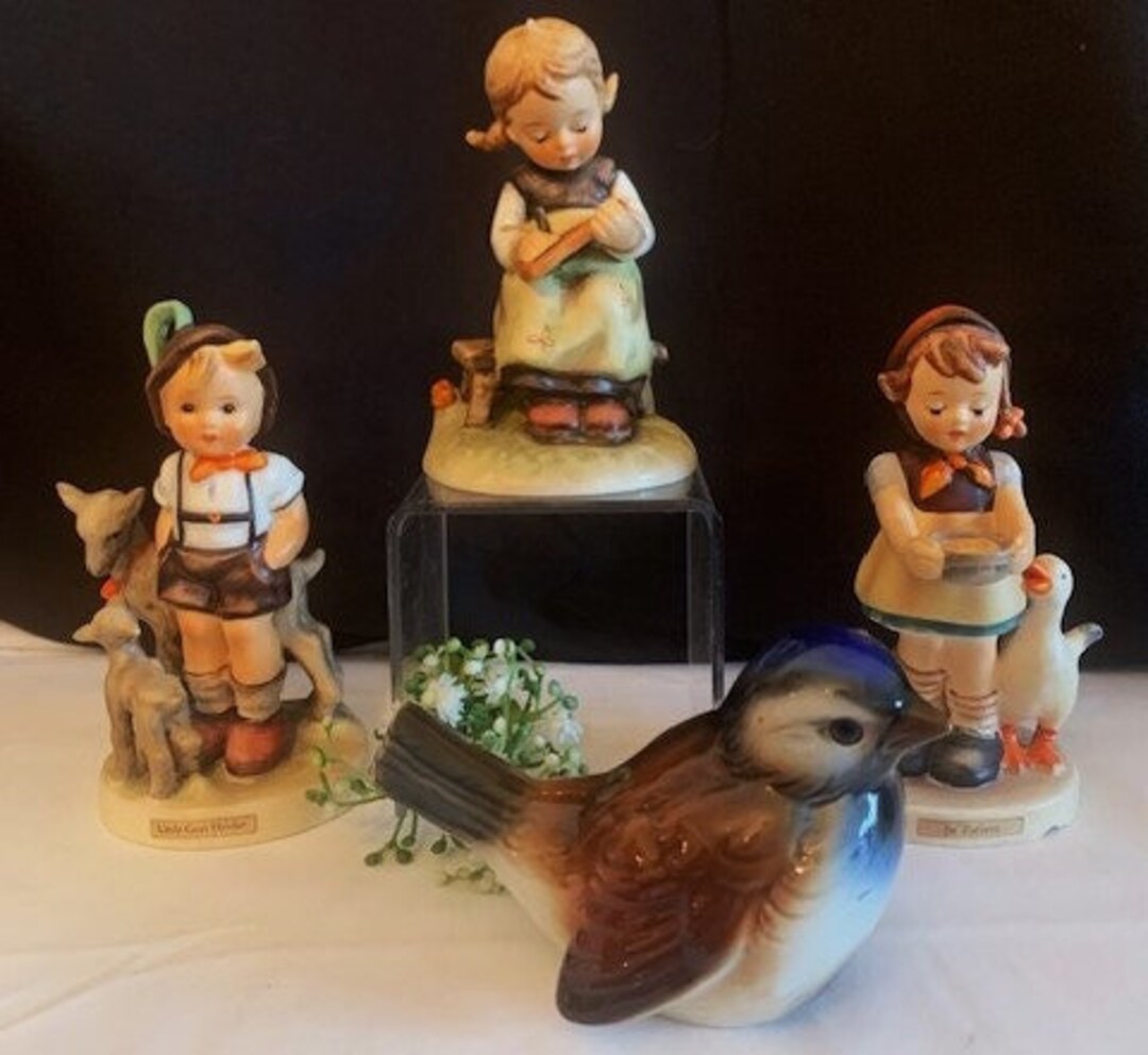 Vintage GOEBEL Hummel Figurine Variety Collection-goebel Hummel Bird ...