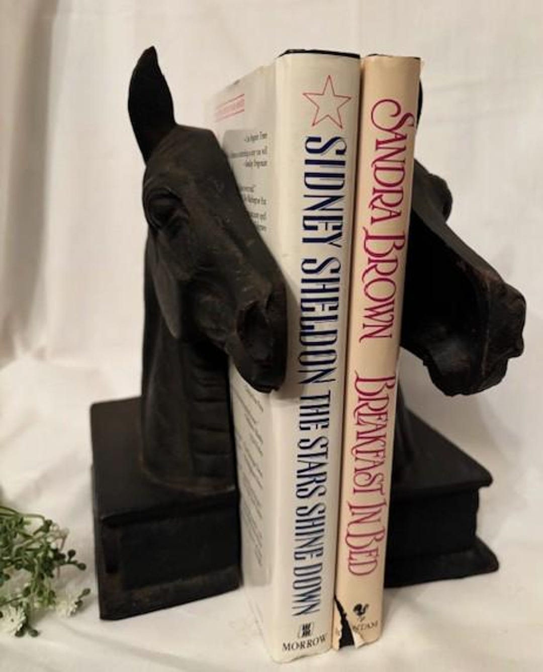 Vintage VA Metalcrafters Cast Iron Bookends the Stallion Made in USA - Etsy
