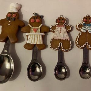 Vintage Black Metal Hanging Kitchen Utensils on Rack-gingerbread Resin ...