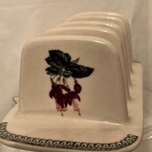 Vintage Antique-kitchen Décor Toast Rack Ceramic Ducks Wall Pocket ...