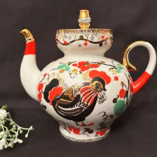 Russian Teapot - Etsy