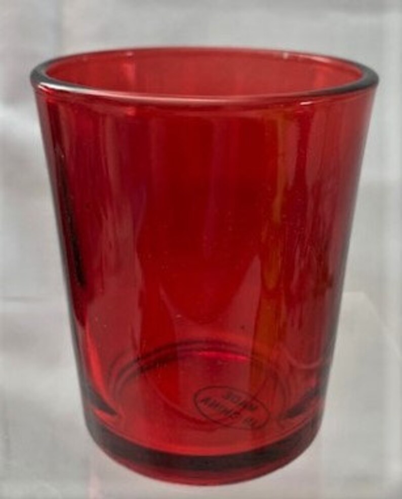 Votive Variety Round Tealight Glass Votive Candle Holders Blue, Red ...