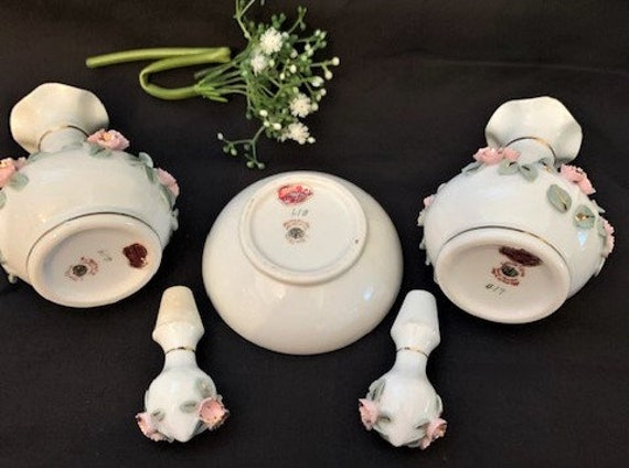 Vintage Lefton China Hand Painted #419 Porcelain Perf… - Gem