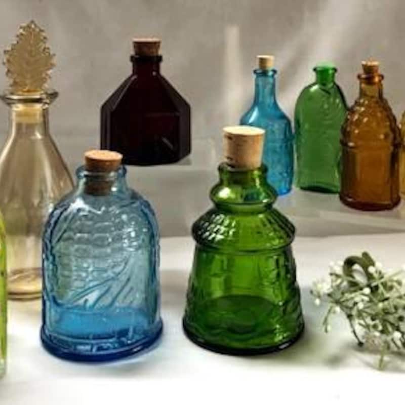 Wheaton Miniature Glass Bottle - Etsy