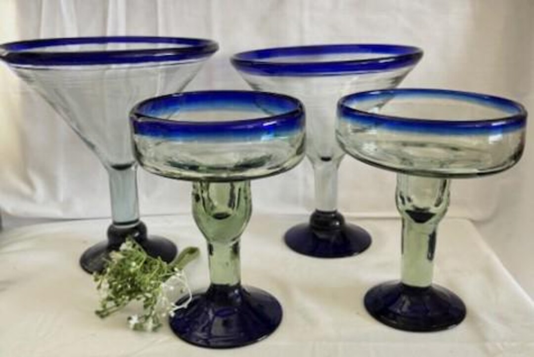 Vintage Collectible Hand Made Hand-blown Mexican X-large (20oz.) Glass ...