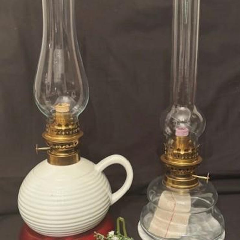 Oil Lamp With Handle - Etsy