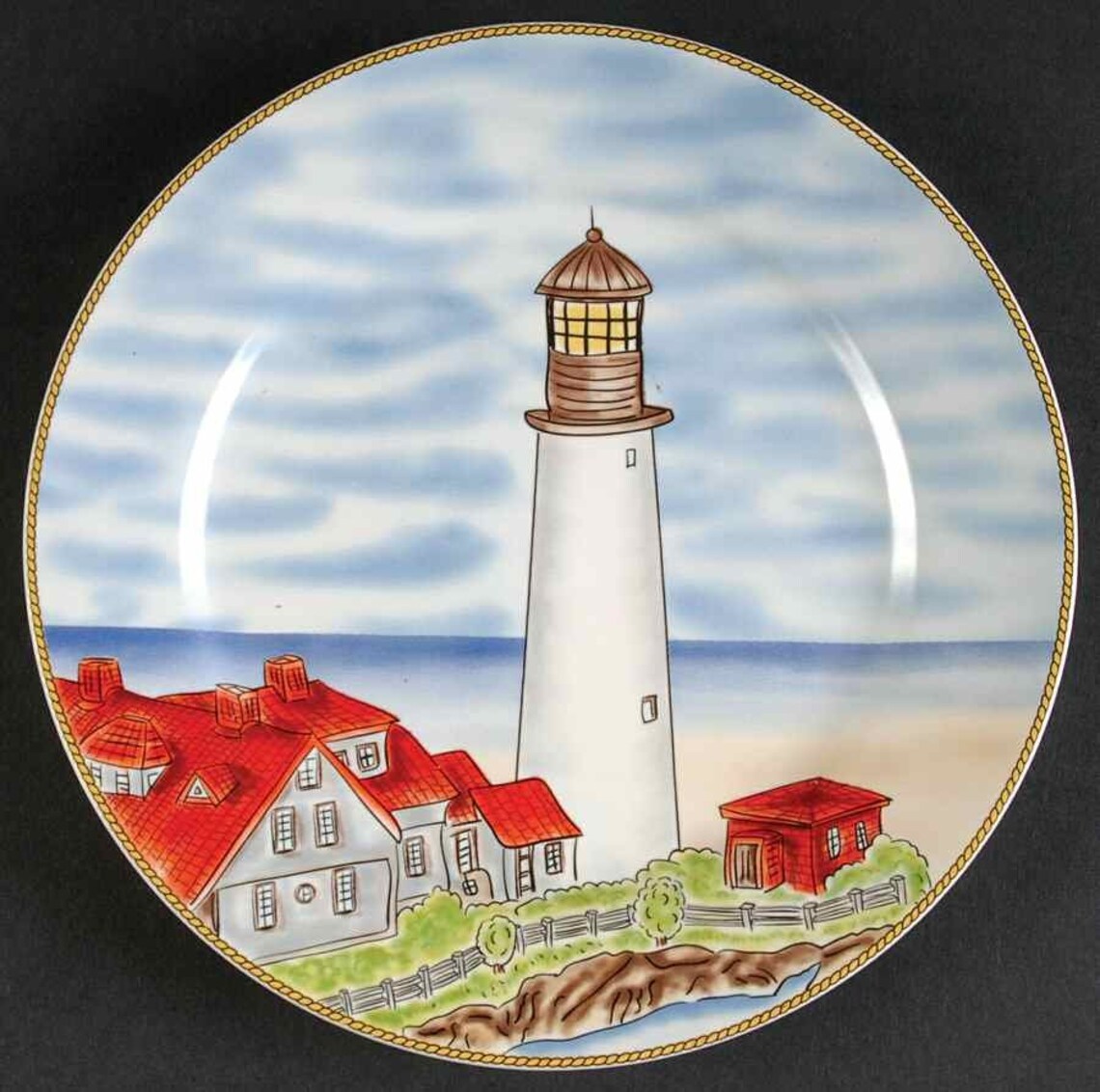 Vintage Royal Norfolk Lighthouse Plate 5 Different Styles to - Etsy