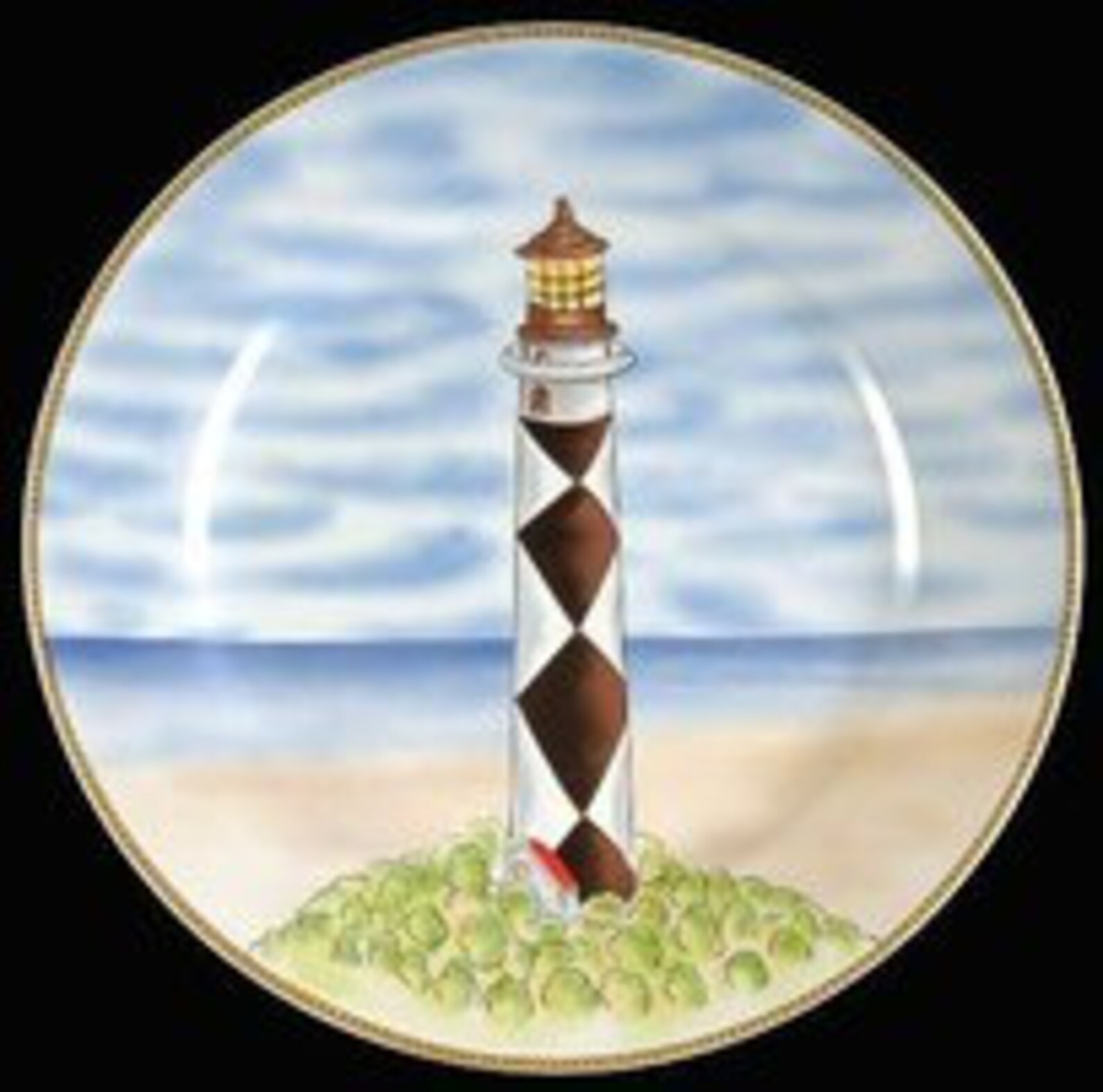 Vintage Royal Norfolk Lighthouse Plate 5 Different Styles to - Etsy