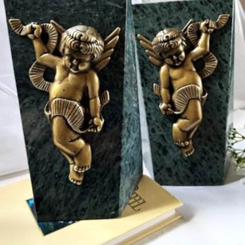 Cherub Bookends - Etsy