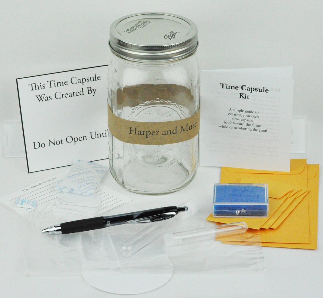 Time Capsule Kit Quart by Harper and Muse - Etsy