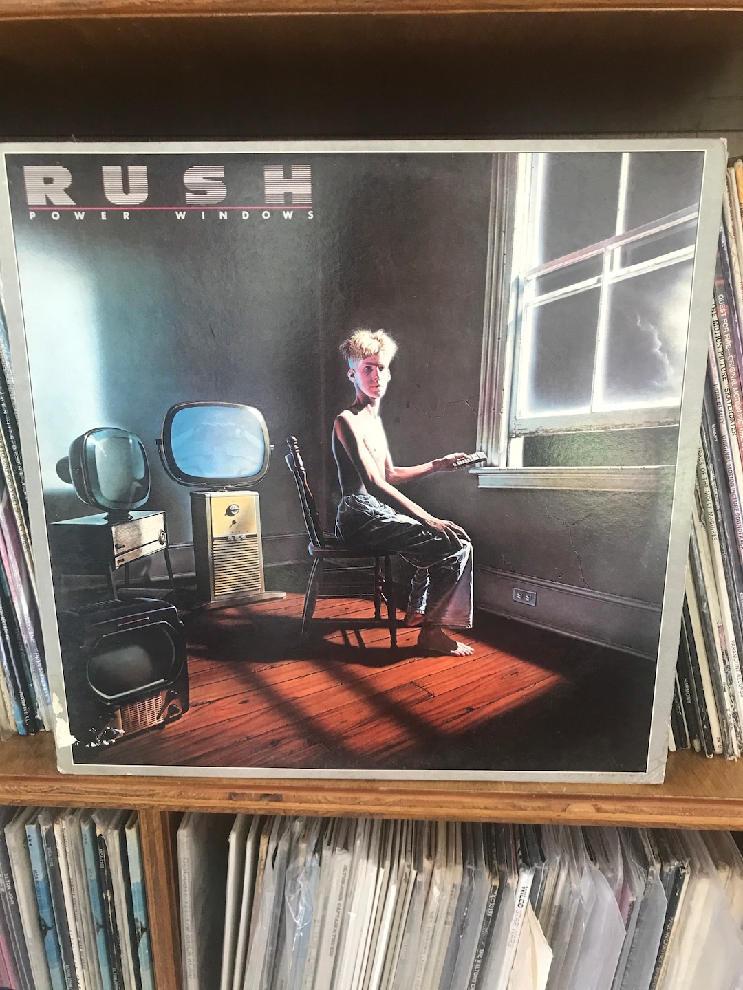 Rush Vinyl Record Album "power Windows" - Etsy