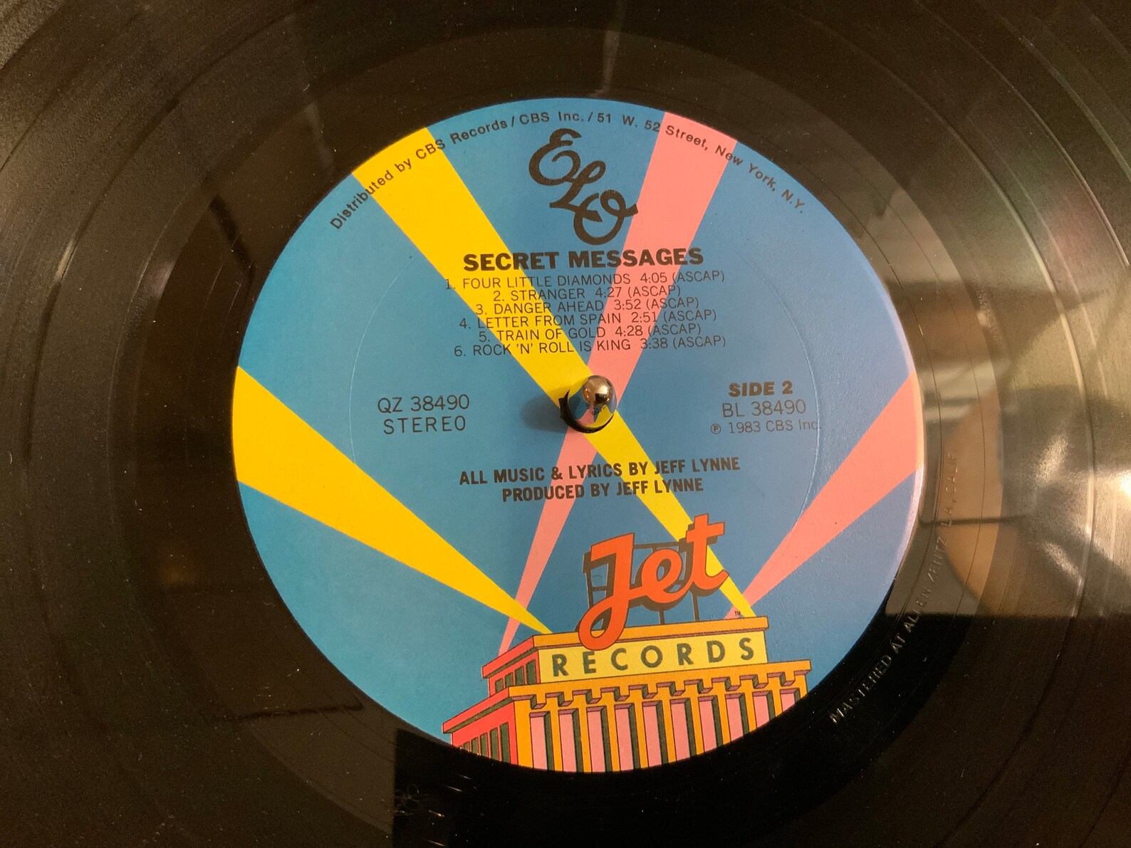 Electric Light Orchestra Vinyl Record SECRET MESSAGES Promo - Etsy